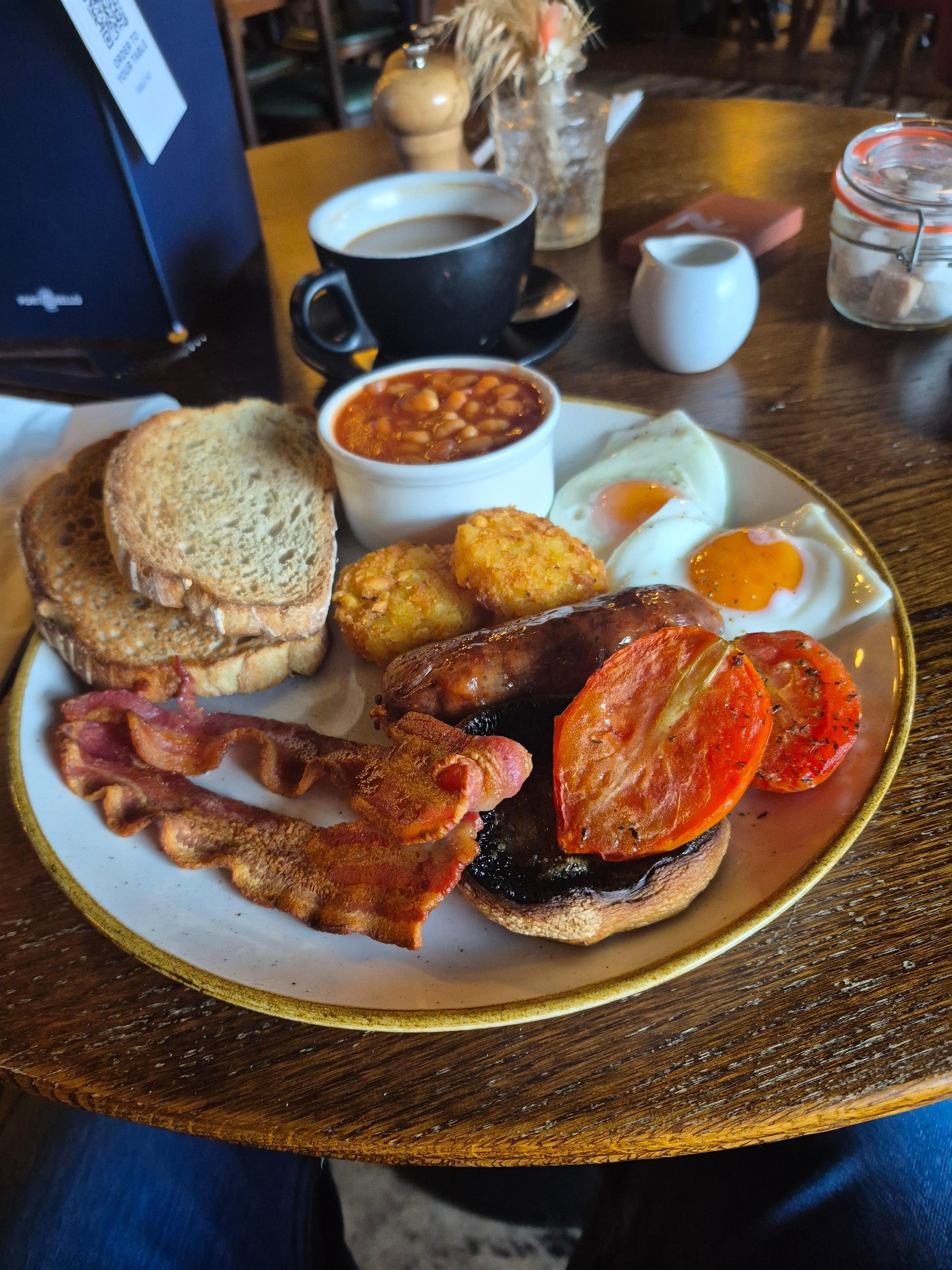 Full english. Great quality.