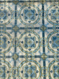 Tiles in the foyer