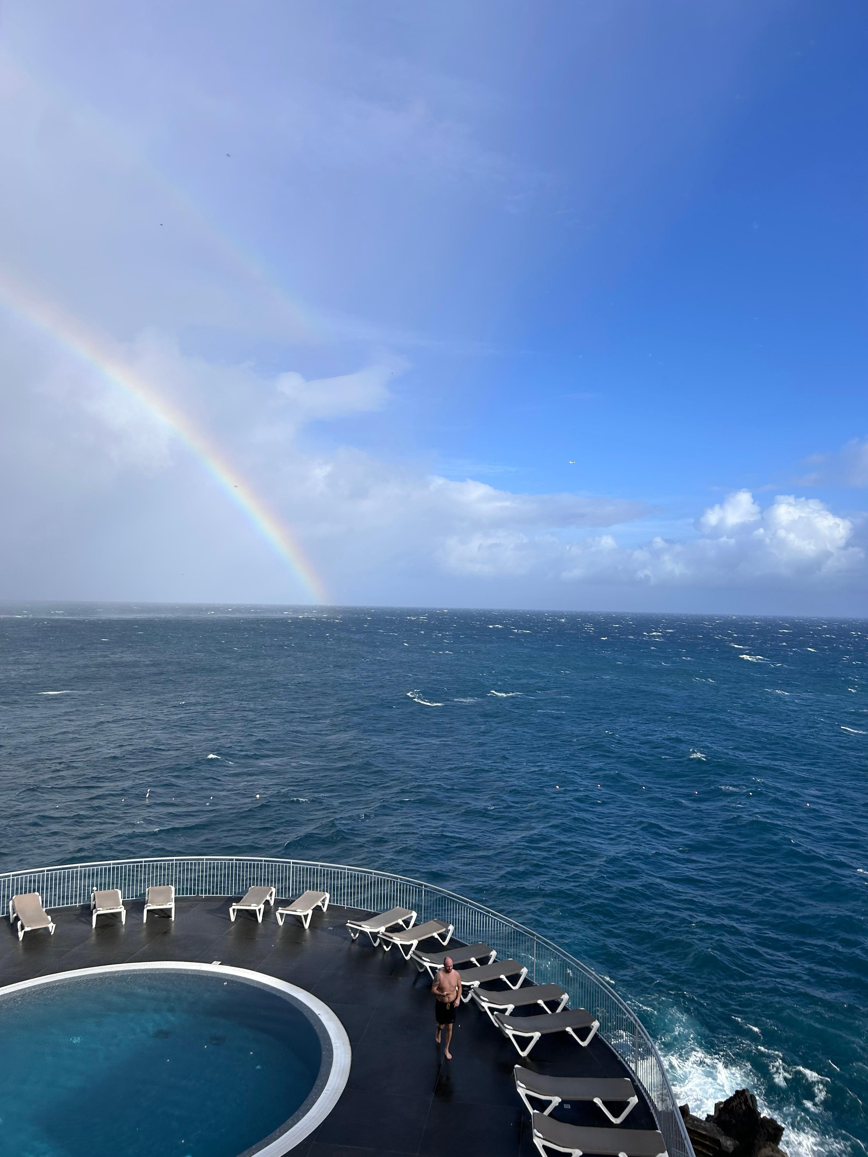 Foto från vår balkong 