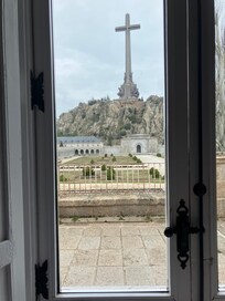 View from bedroom (from one of the two windows - as I liked the shot).