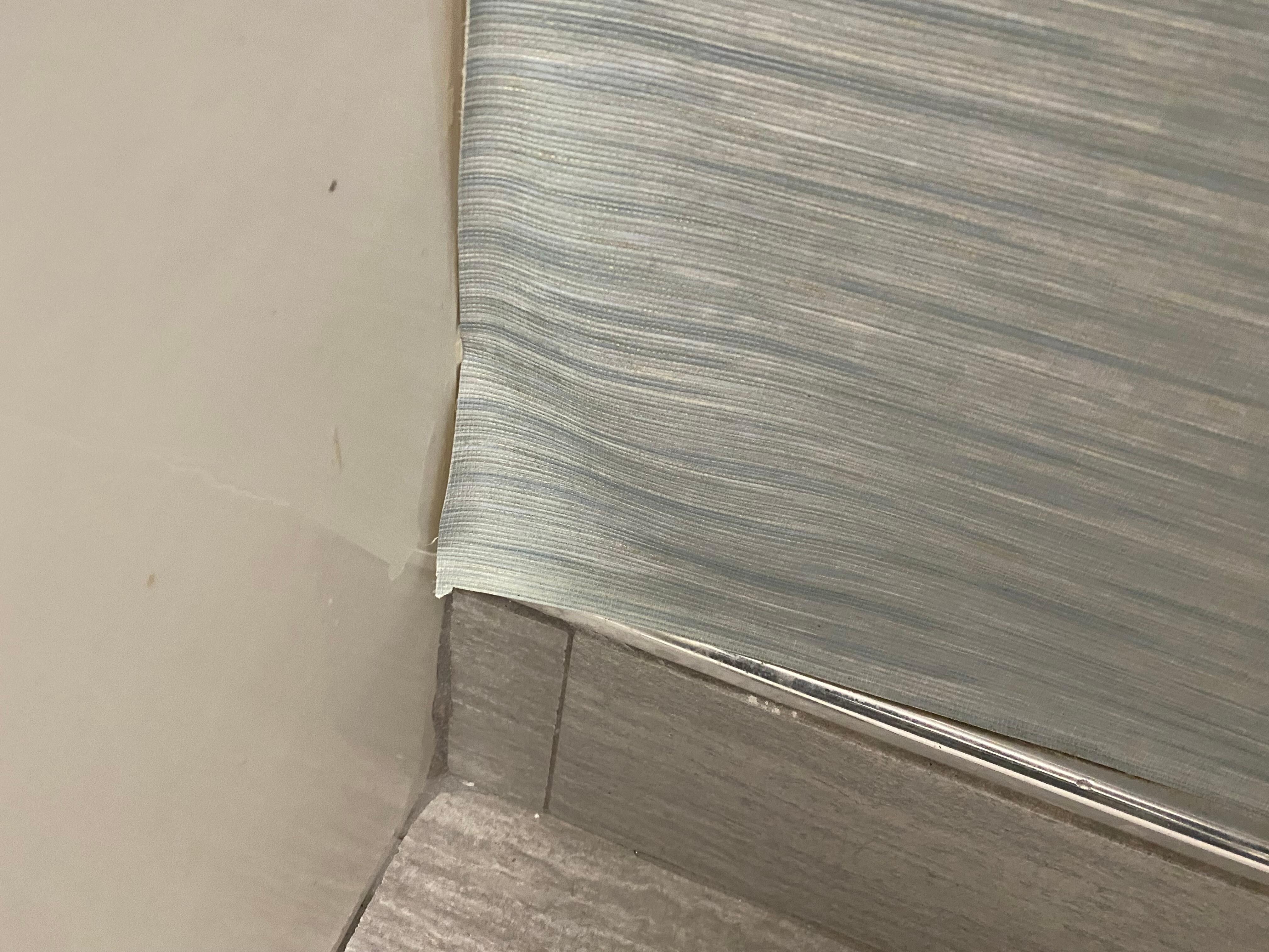 Peeling wallpaper