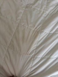 Stain on bedding