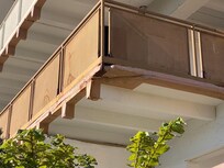 Chunks of concrete missing