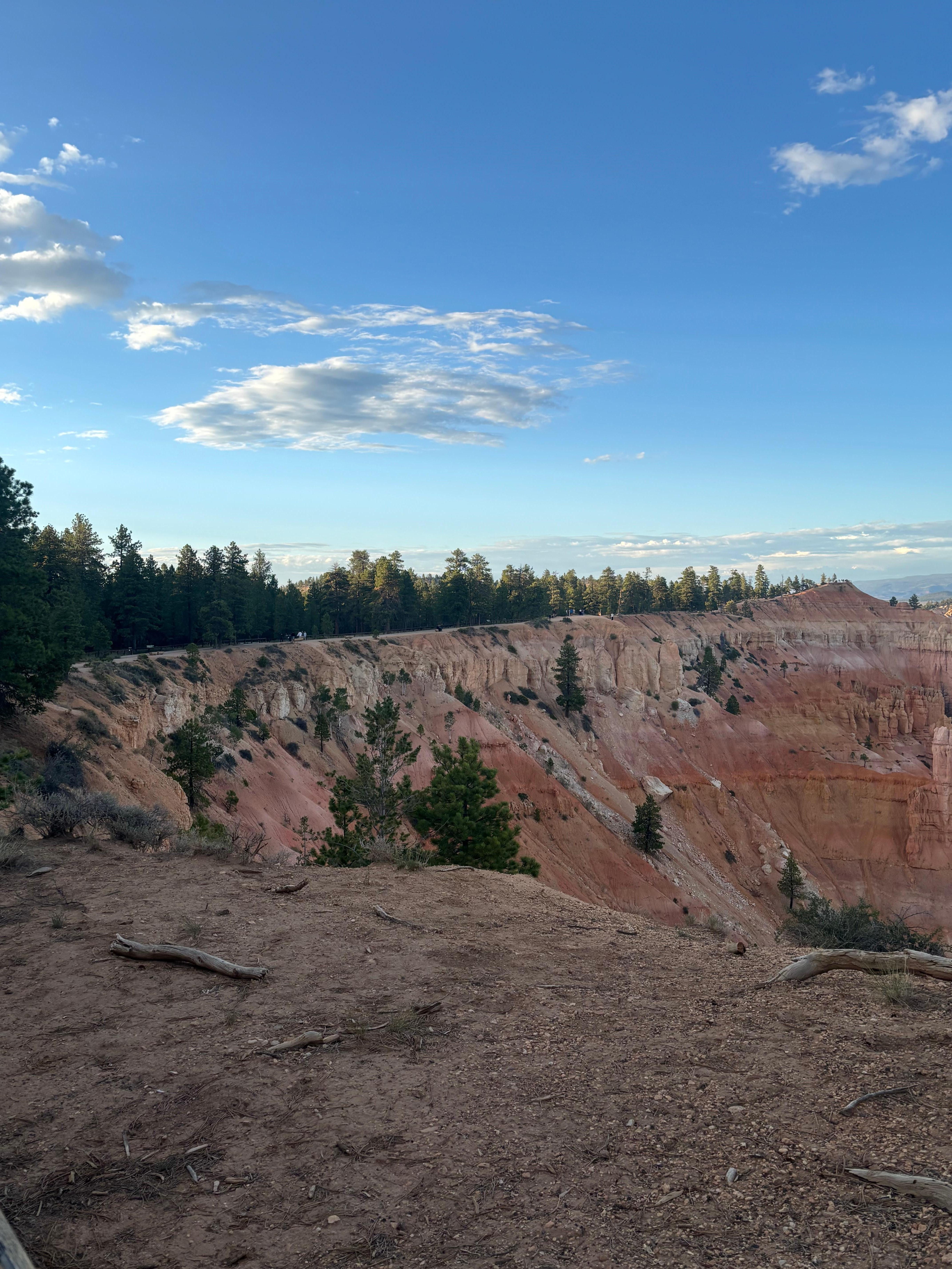 Rim próximo às cabanas 