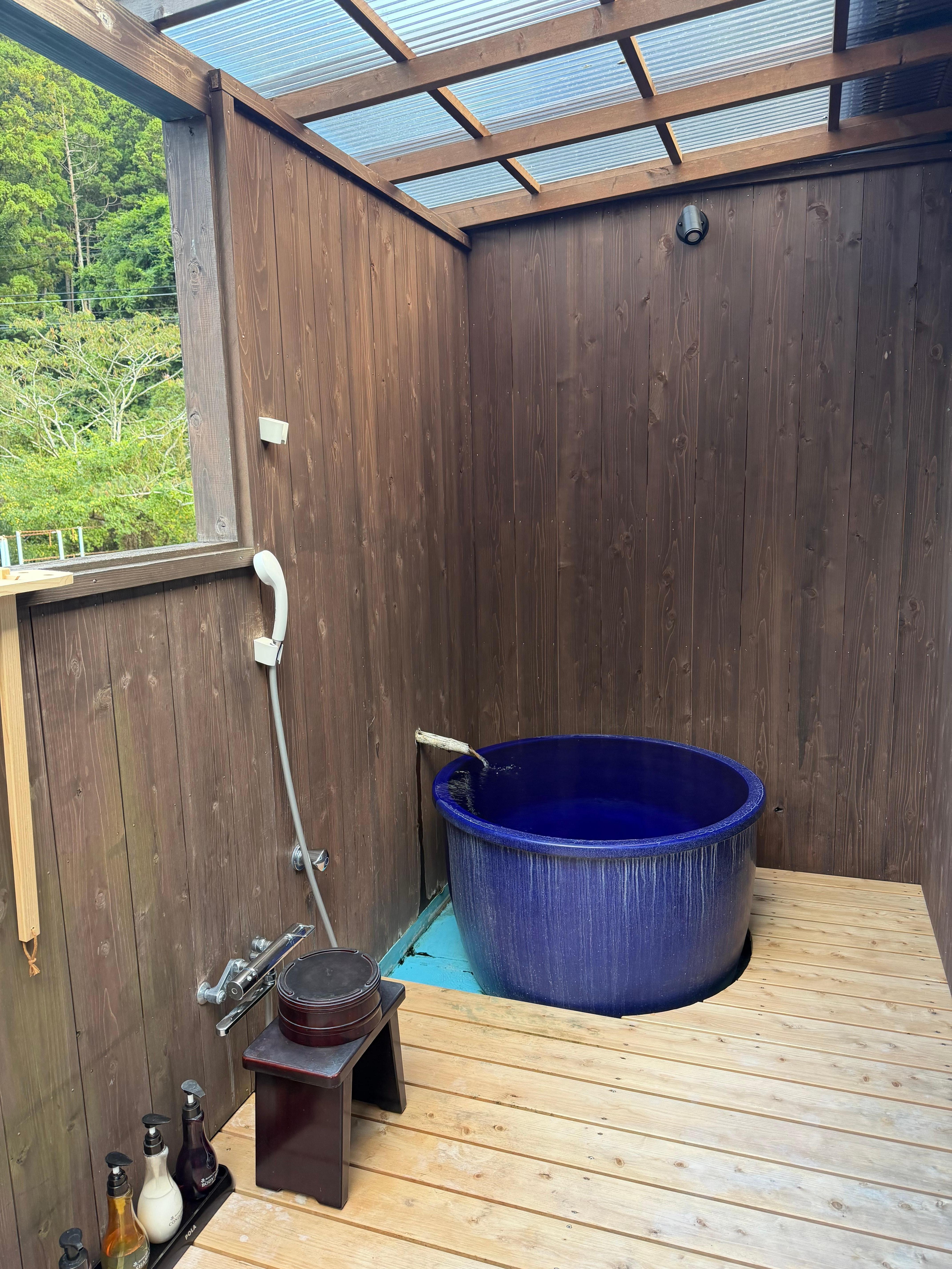 Private onsen bath