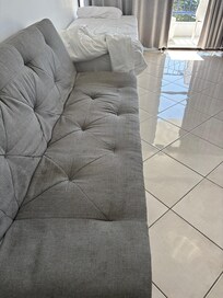 Sofa looking rather nasty