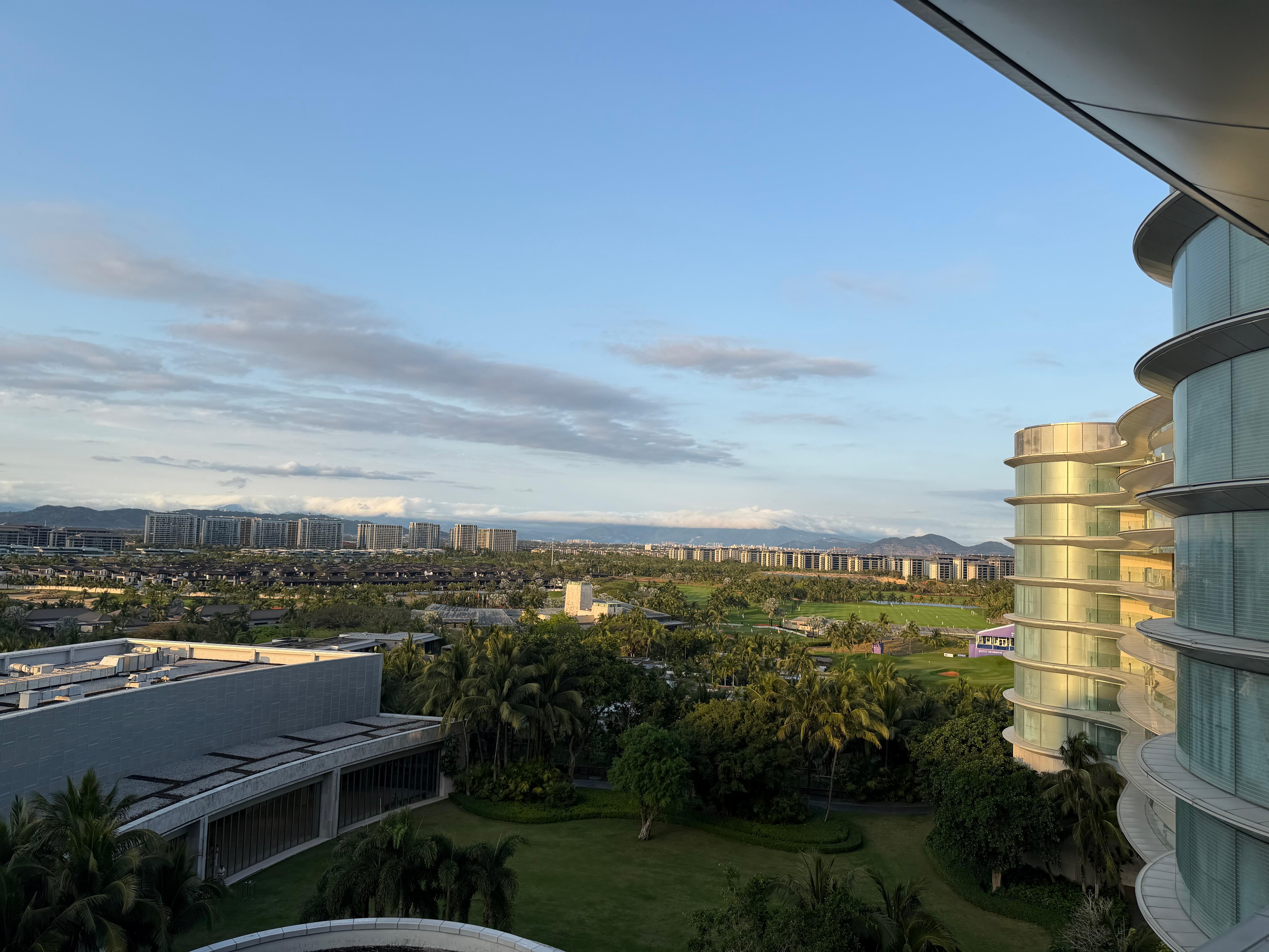 객실복도에서 바라본 전경