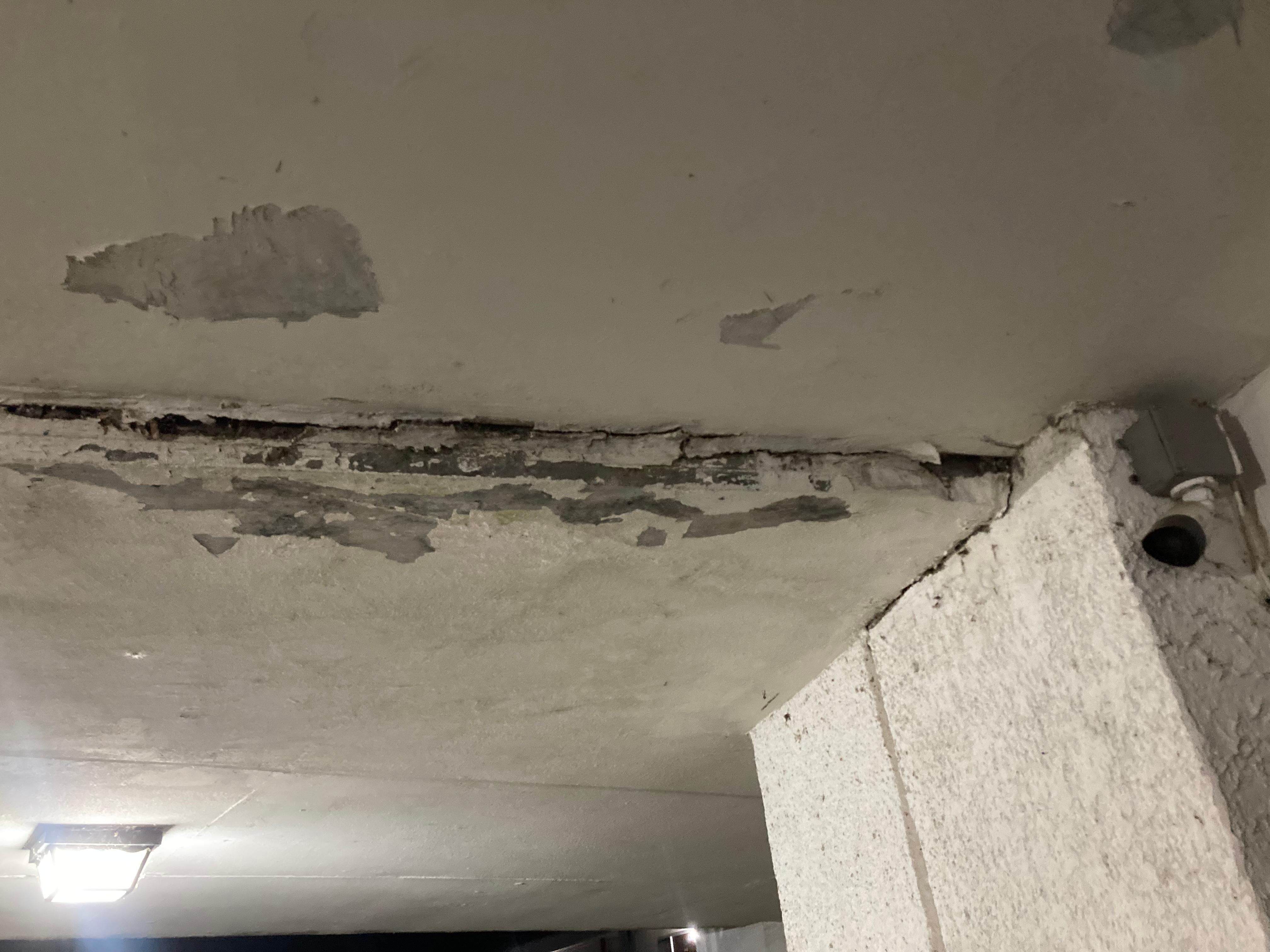 Exterior ceiling
