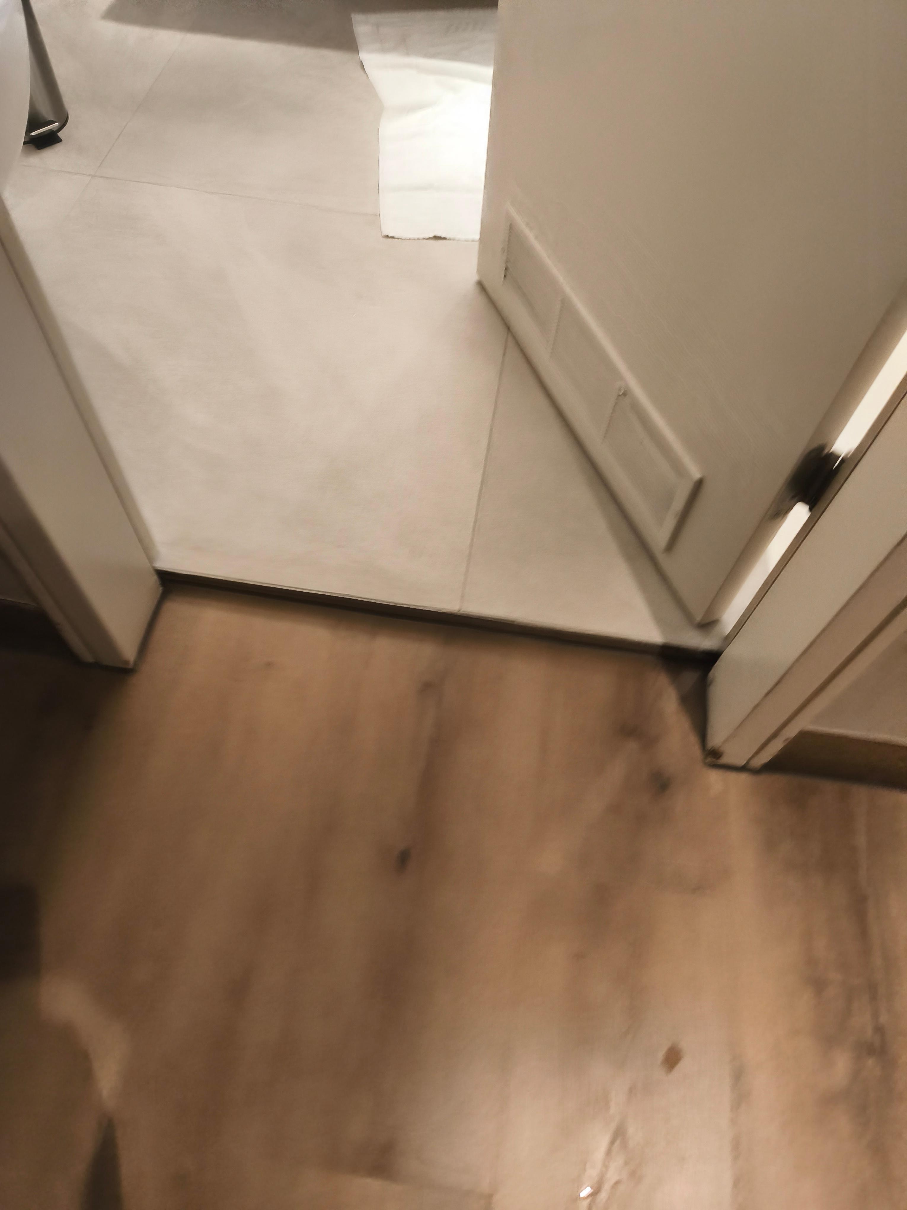 Ressalto entre pisos Irregular