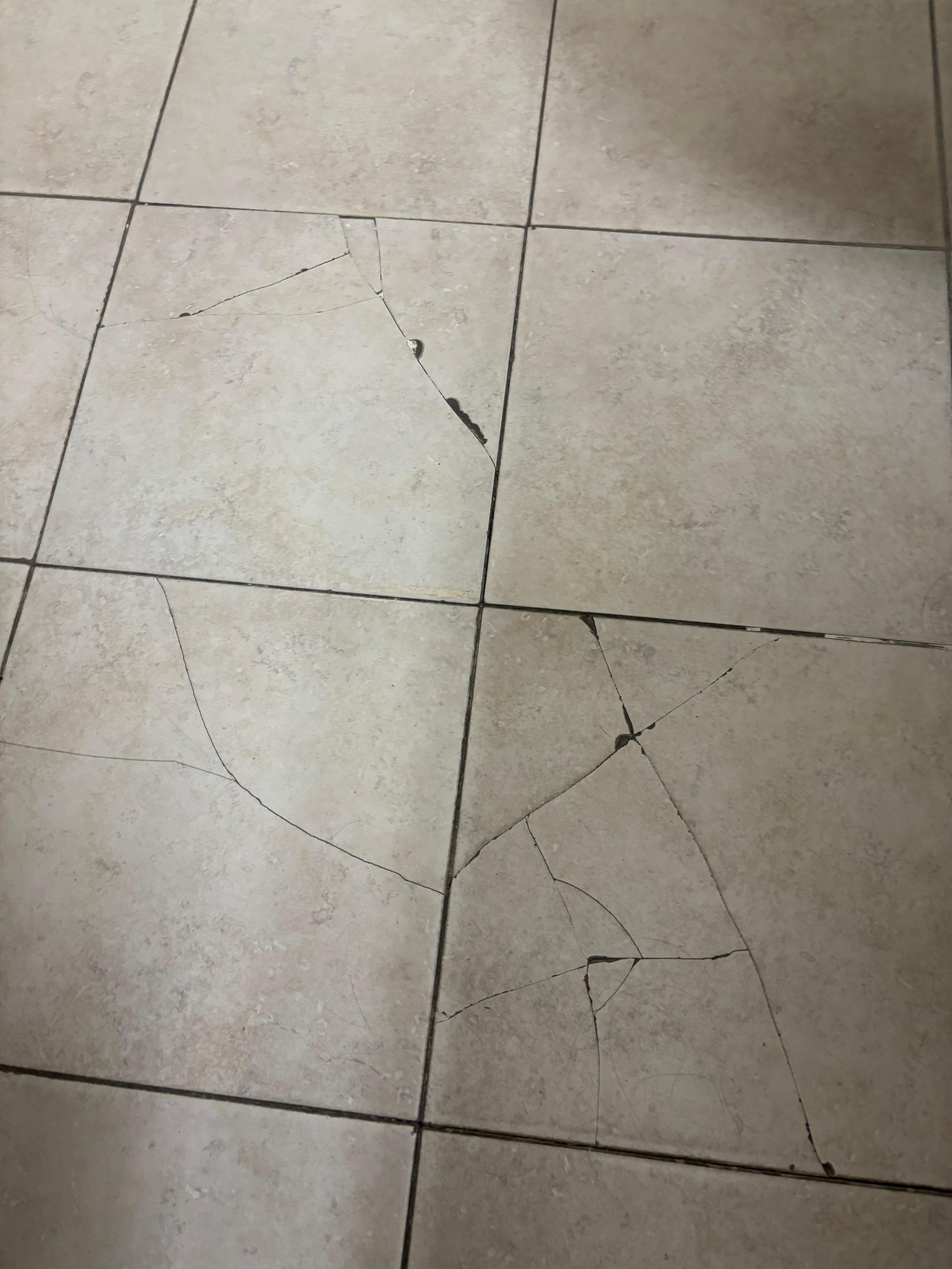 Bathroom floor