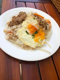 Rice with pork
