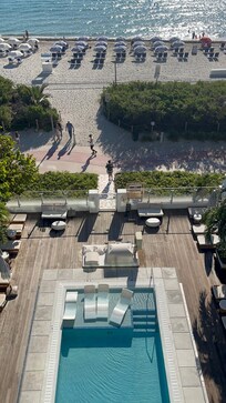 Vista do café da manhã