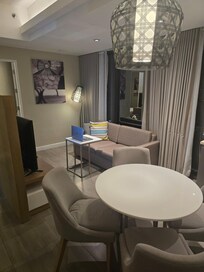 Junior Suite living area entrance.
