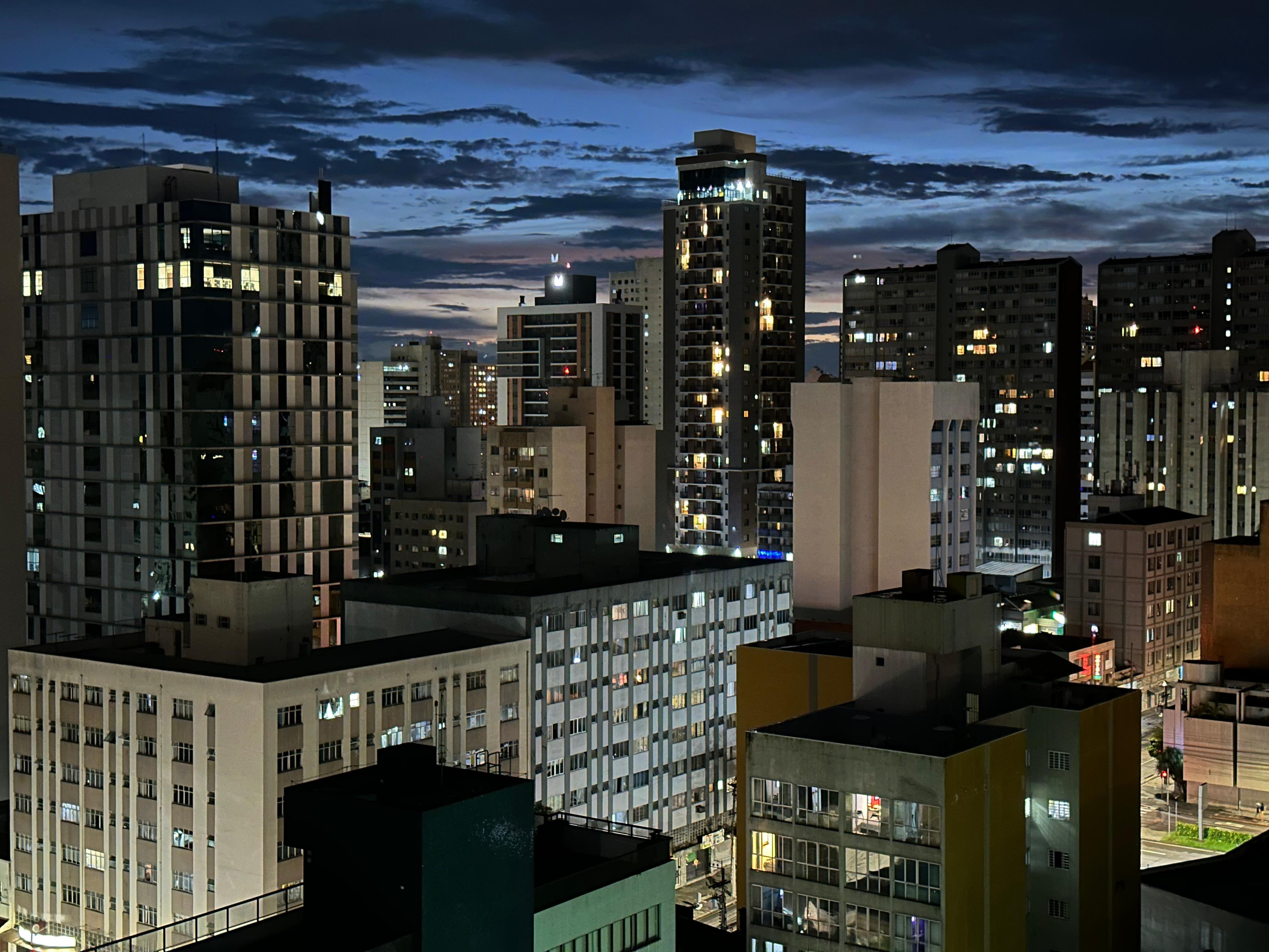 Vista do quarto 12º andar