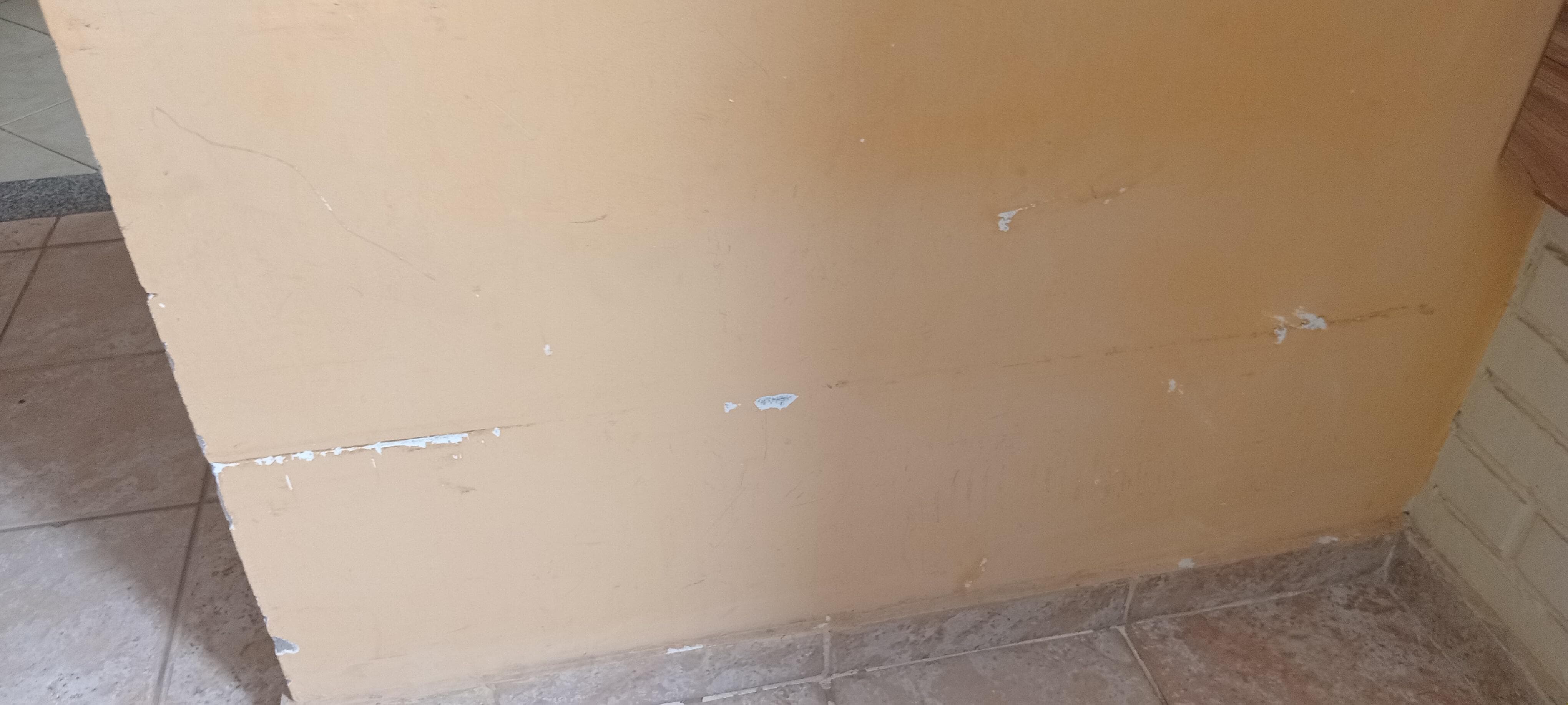 Parede do apartamento. 