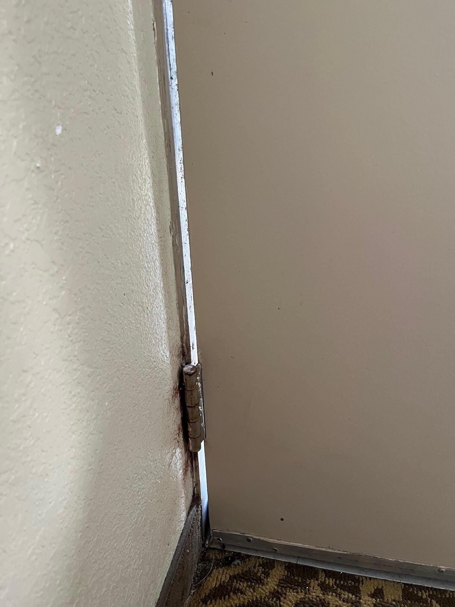 Gap in Door Jam (door is closed in this picture)