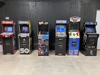 Free play arcade was an unanticipated attraction.