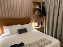 The bed was very soft, which is not our preference, but we slept well anyway