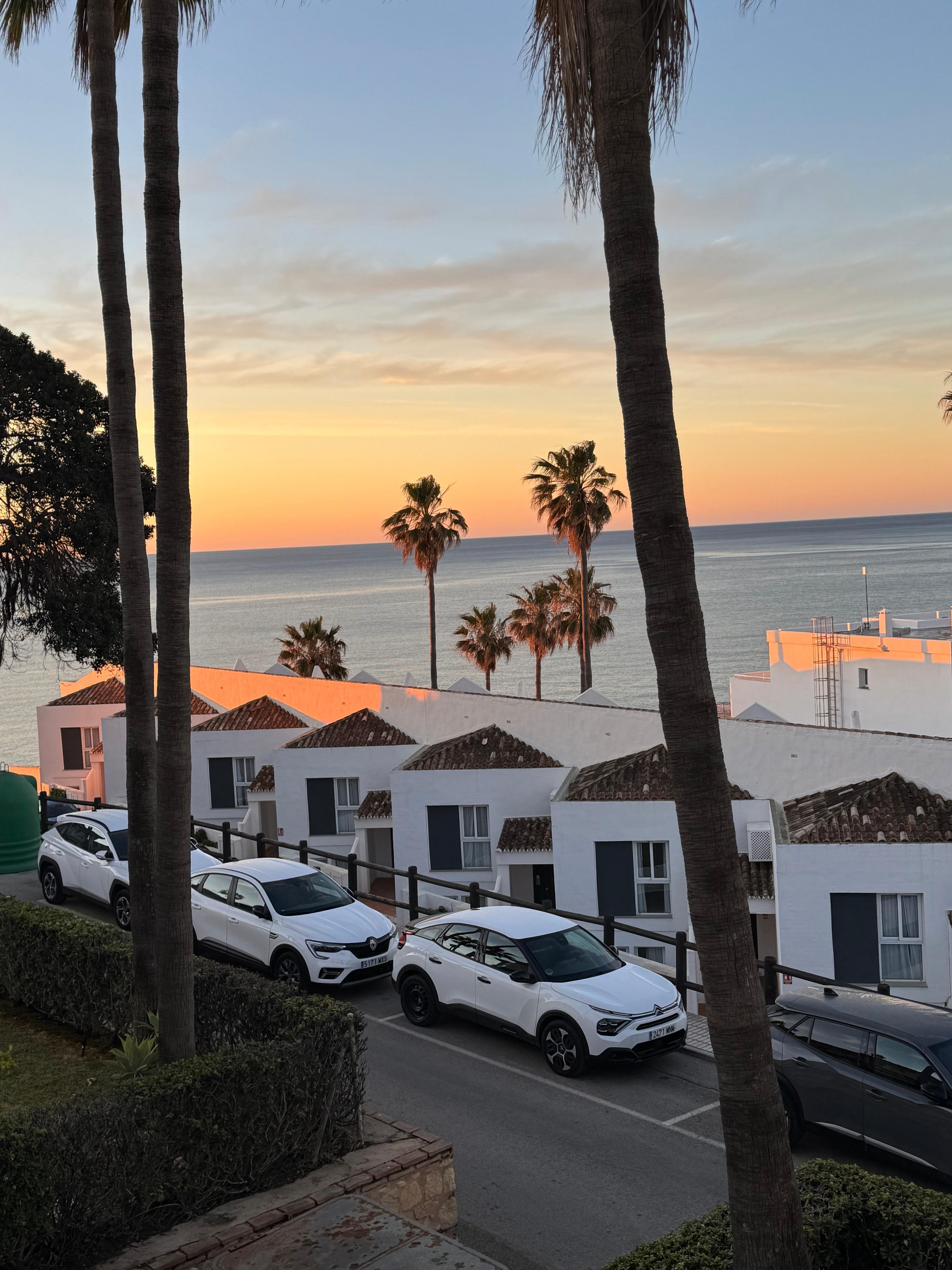 Utsikt från balkongen