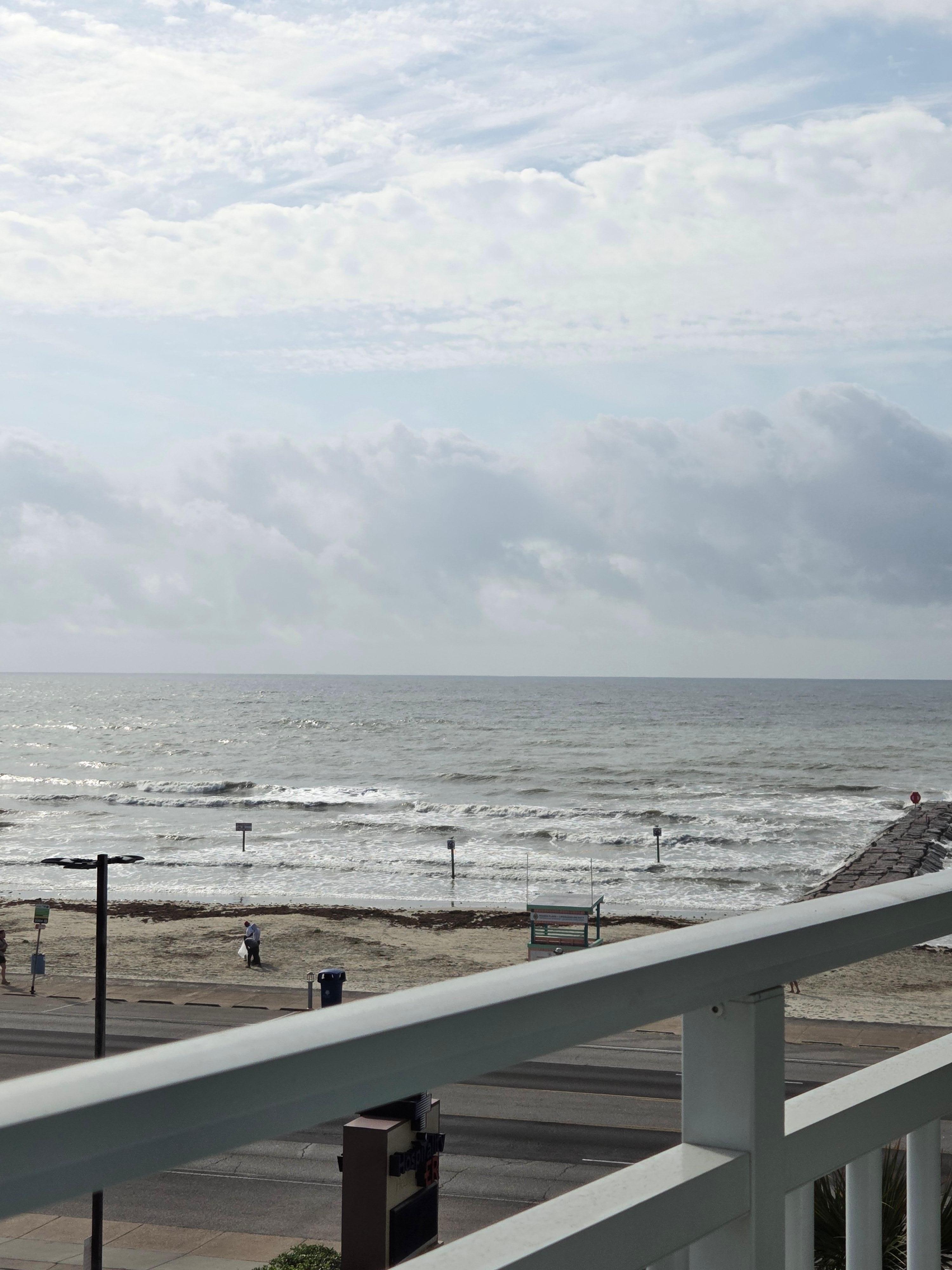 View from the balcony 