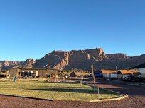 View of the property from the wagons