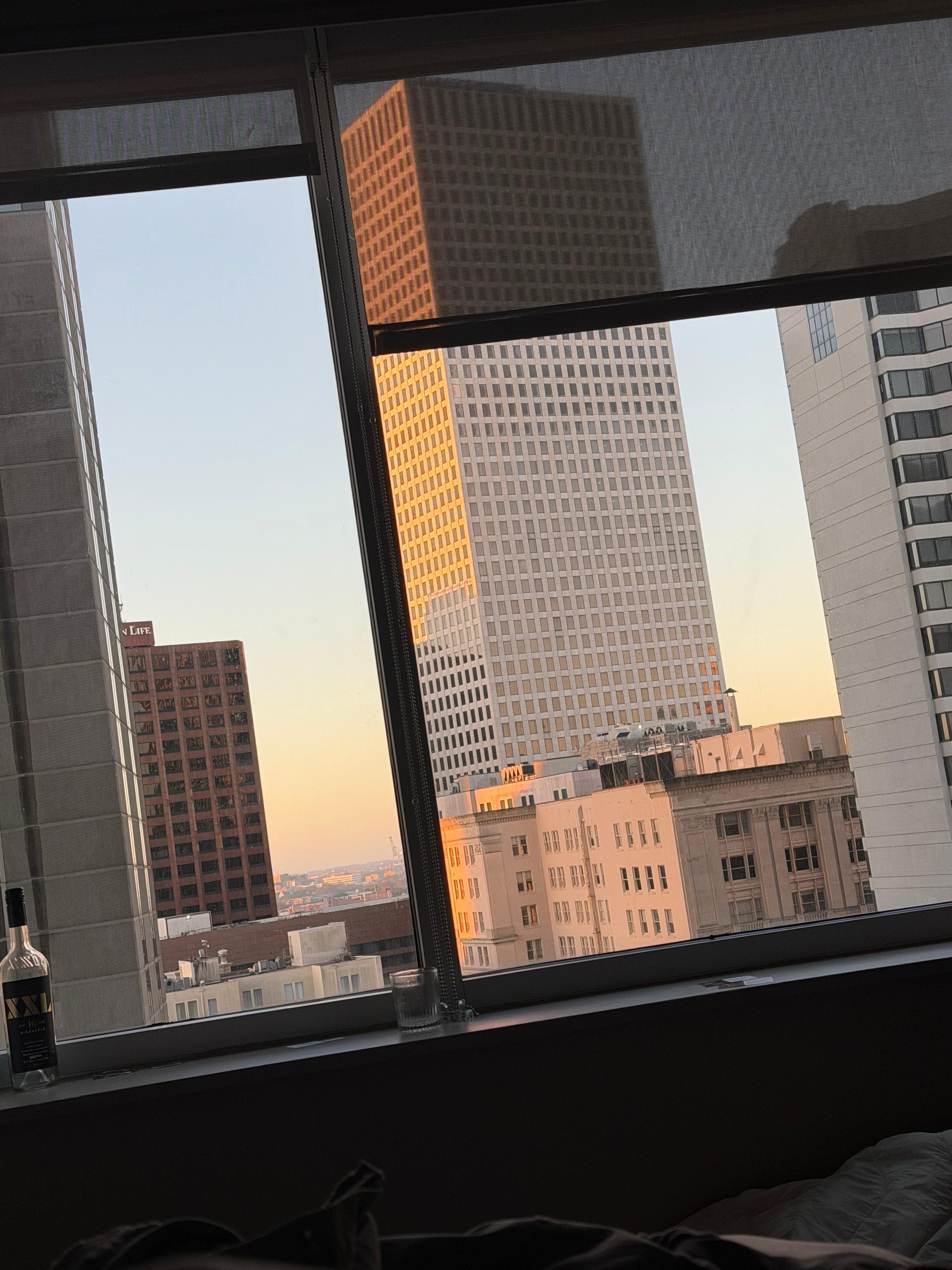 The view waking up was so beautiful 