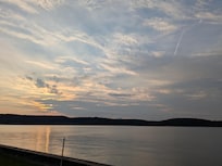 Pretty sunset on the bay.