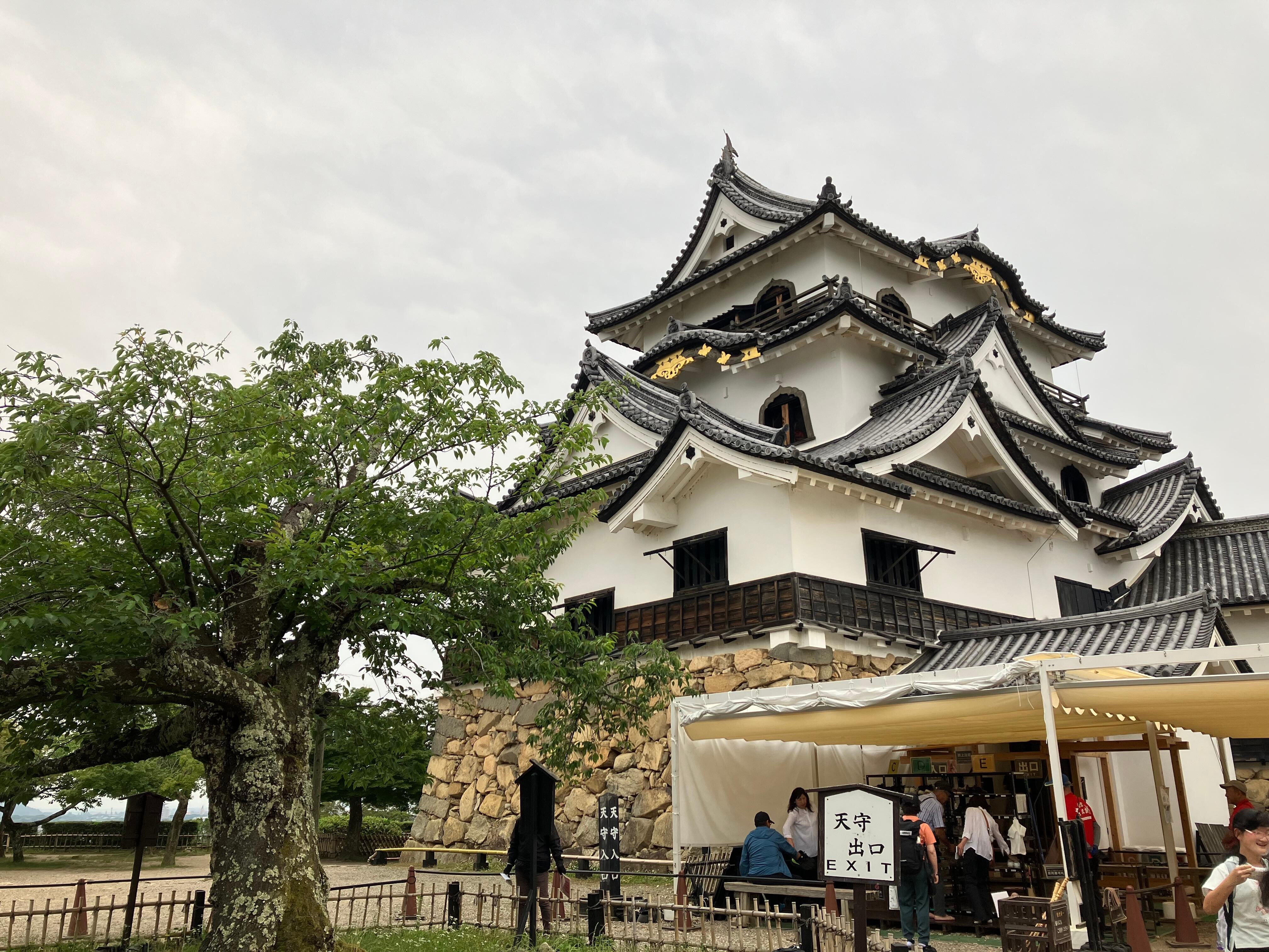 貴重な現存天守閣