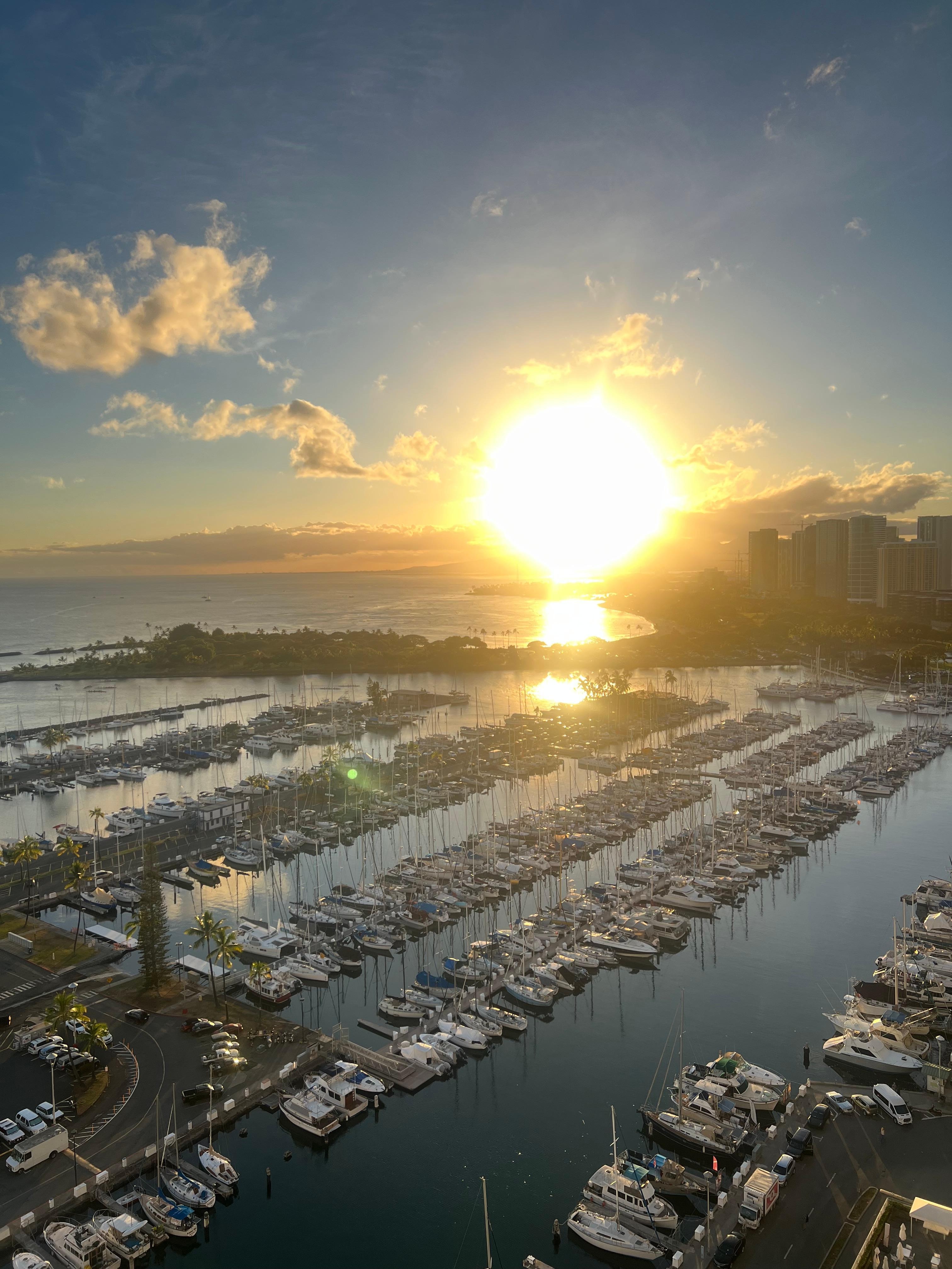 Sunset view 