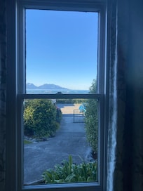 View from bedroom, late afternoon