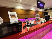 ロビーのドリンク