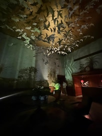 charme da recepção do hotel