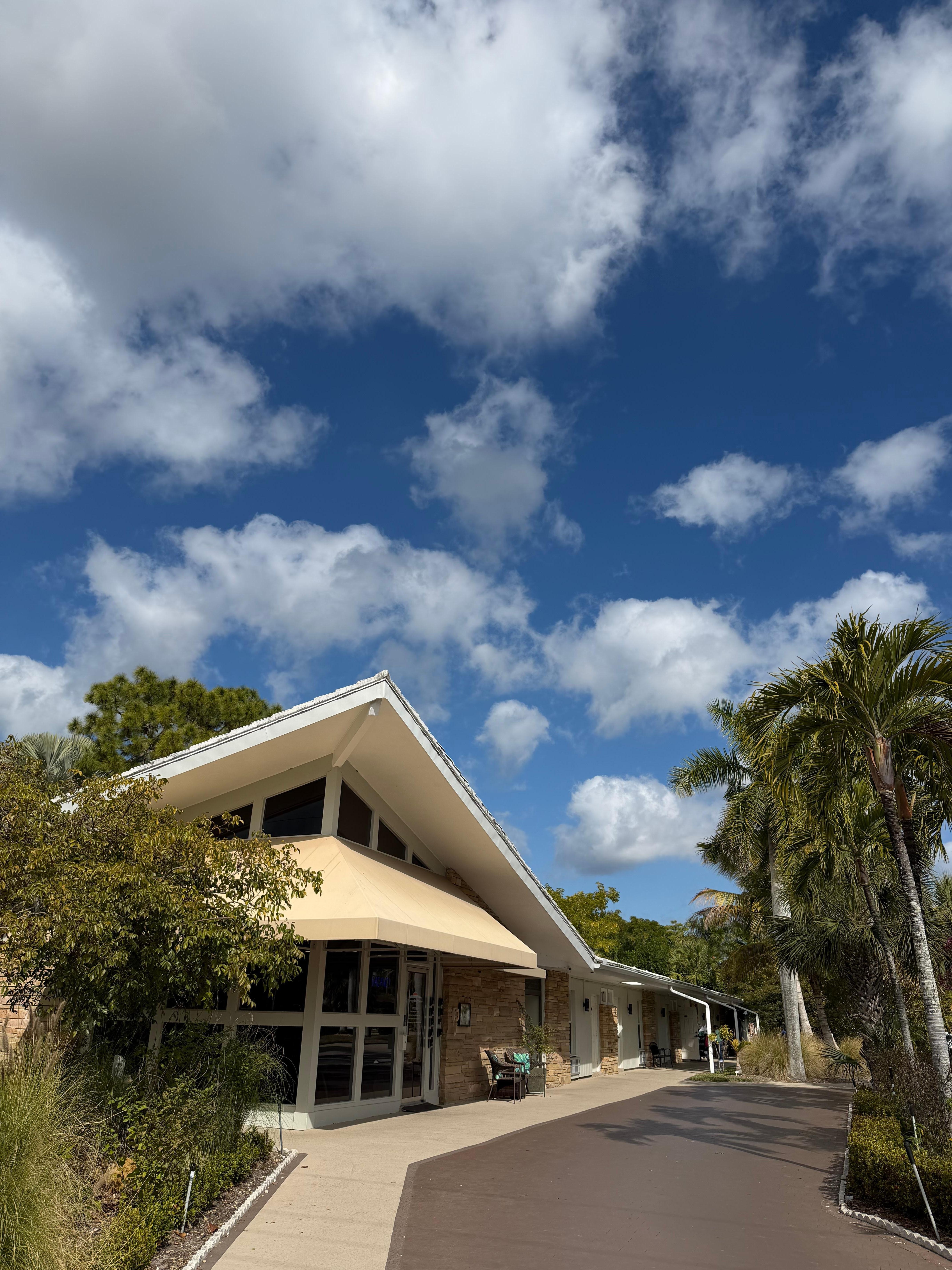 Vue extérieurec très art deco 