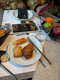 El desayuno muy rico