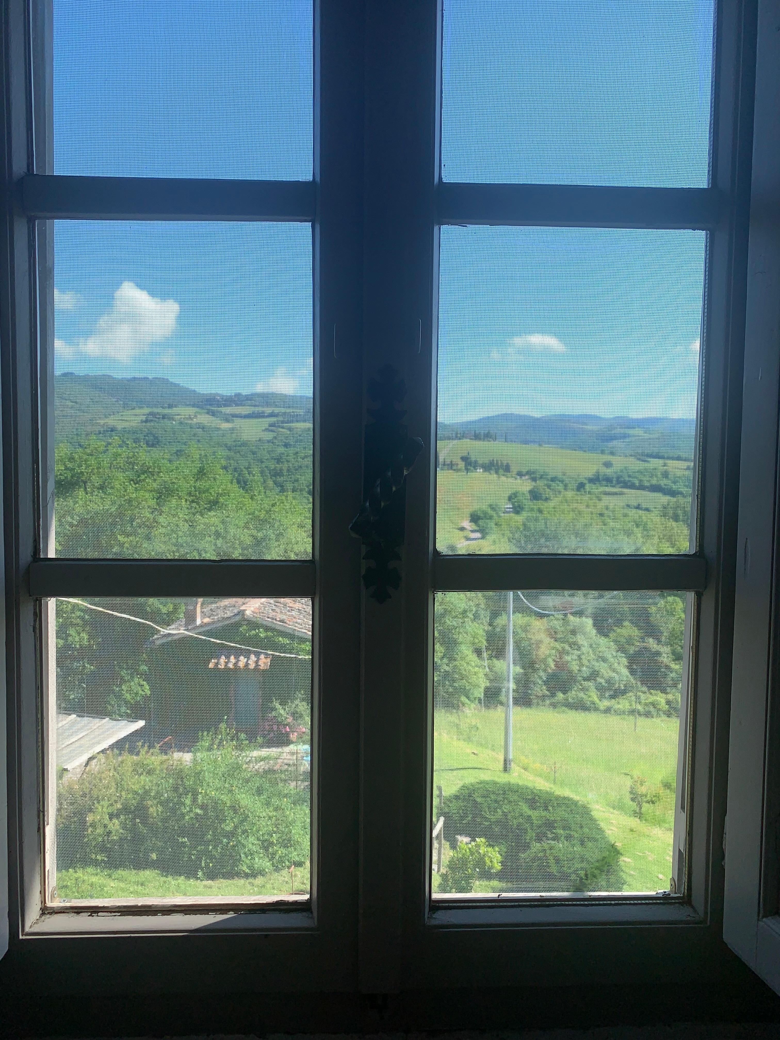 Vista do quarto 