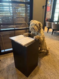 This is Bridges the dog