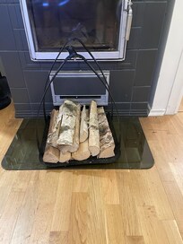 Kolmen yön majoitukseen vain muutama klapi