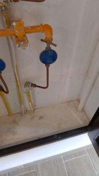 Gás teve que ficar fechado e foi impossível usar o fogão