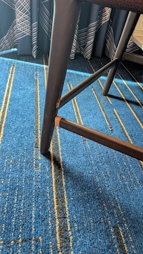 Every chair was broken