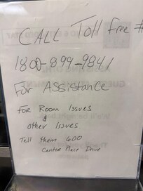 No one at this number was able to help.