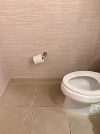 Toilet paper holder falling off wall