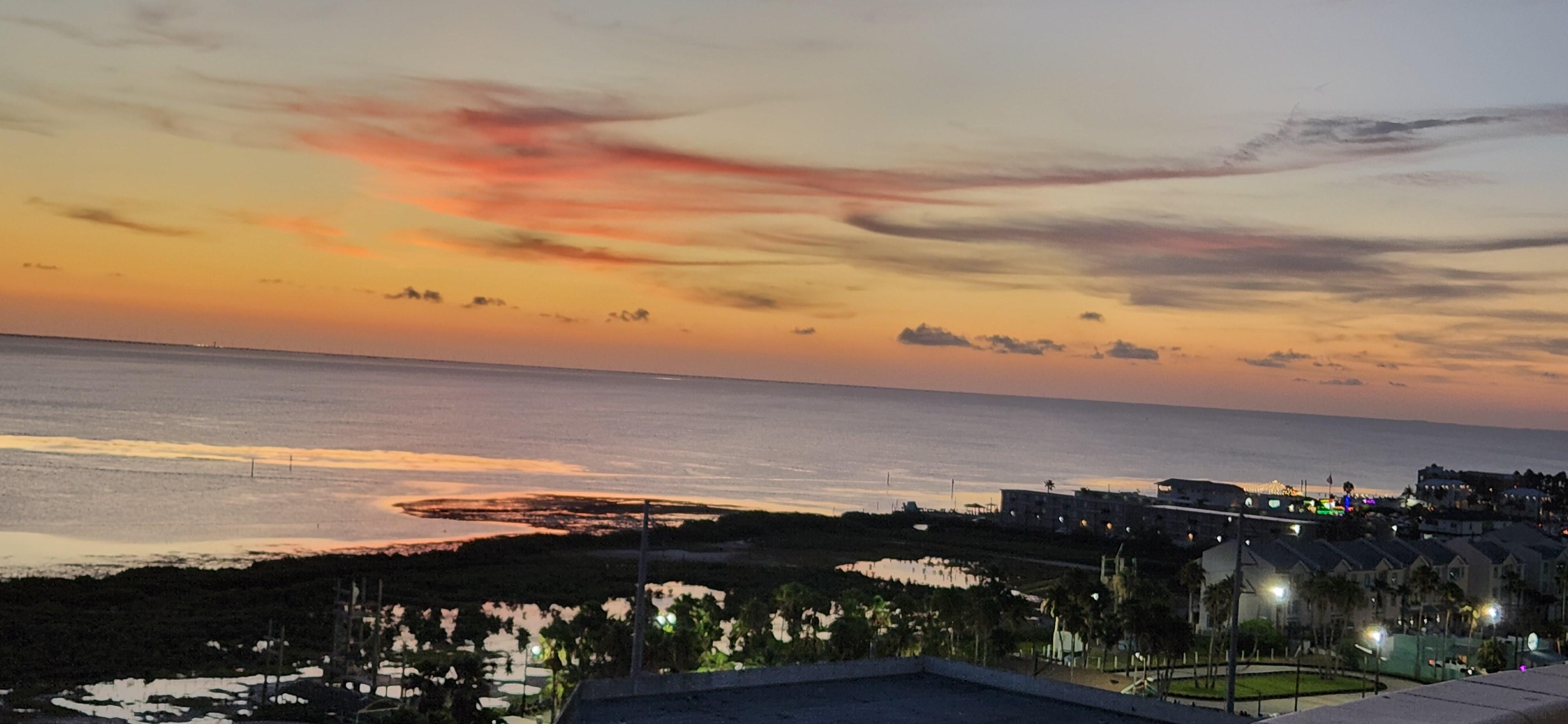Sunrise from east facing balcony