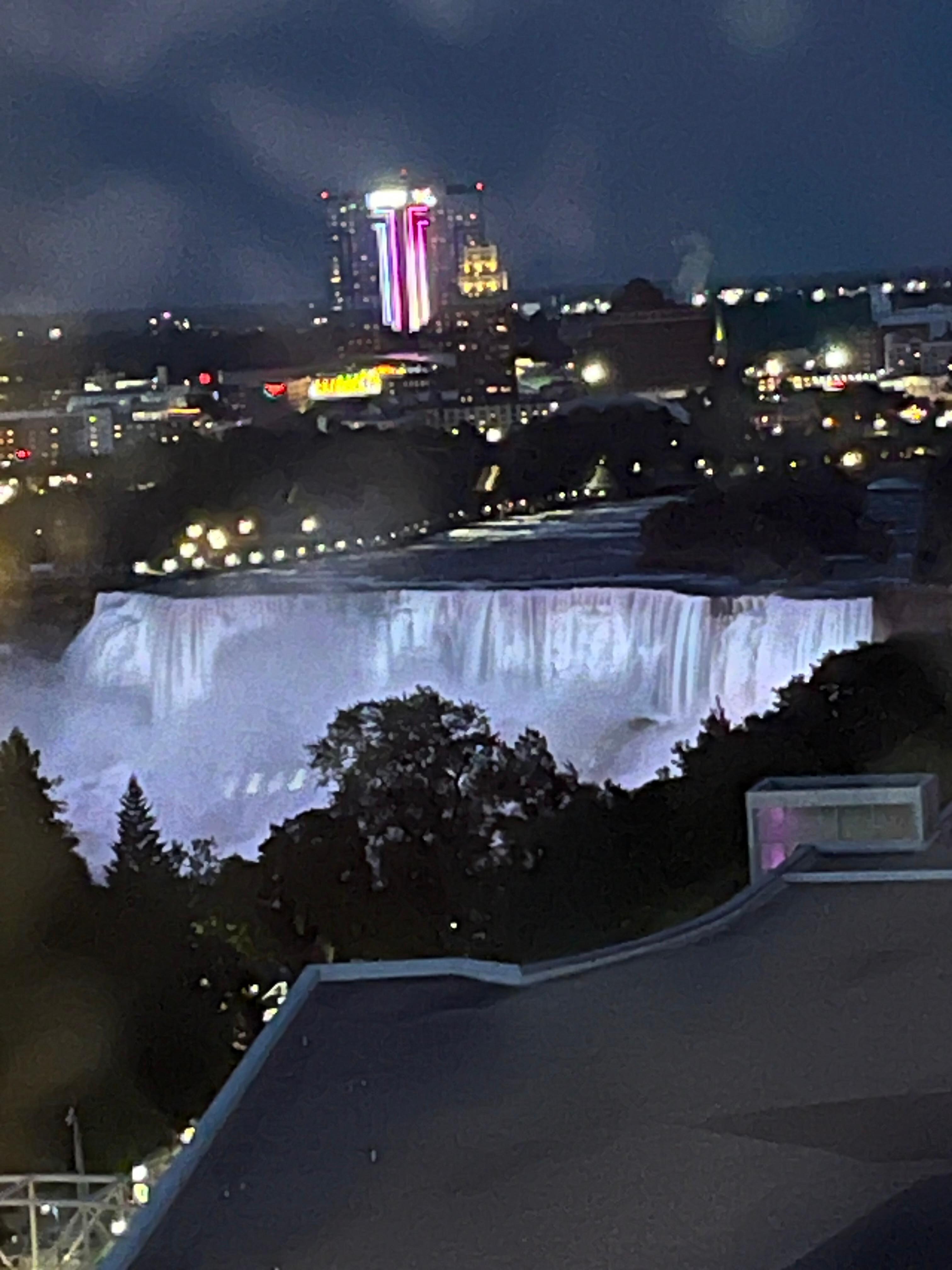 View out of window