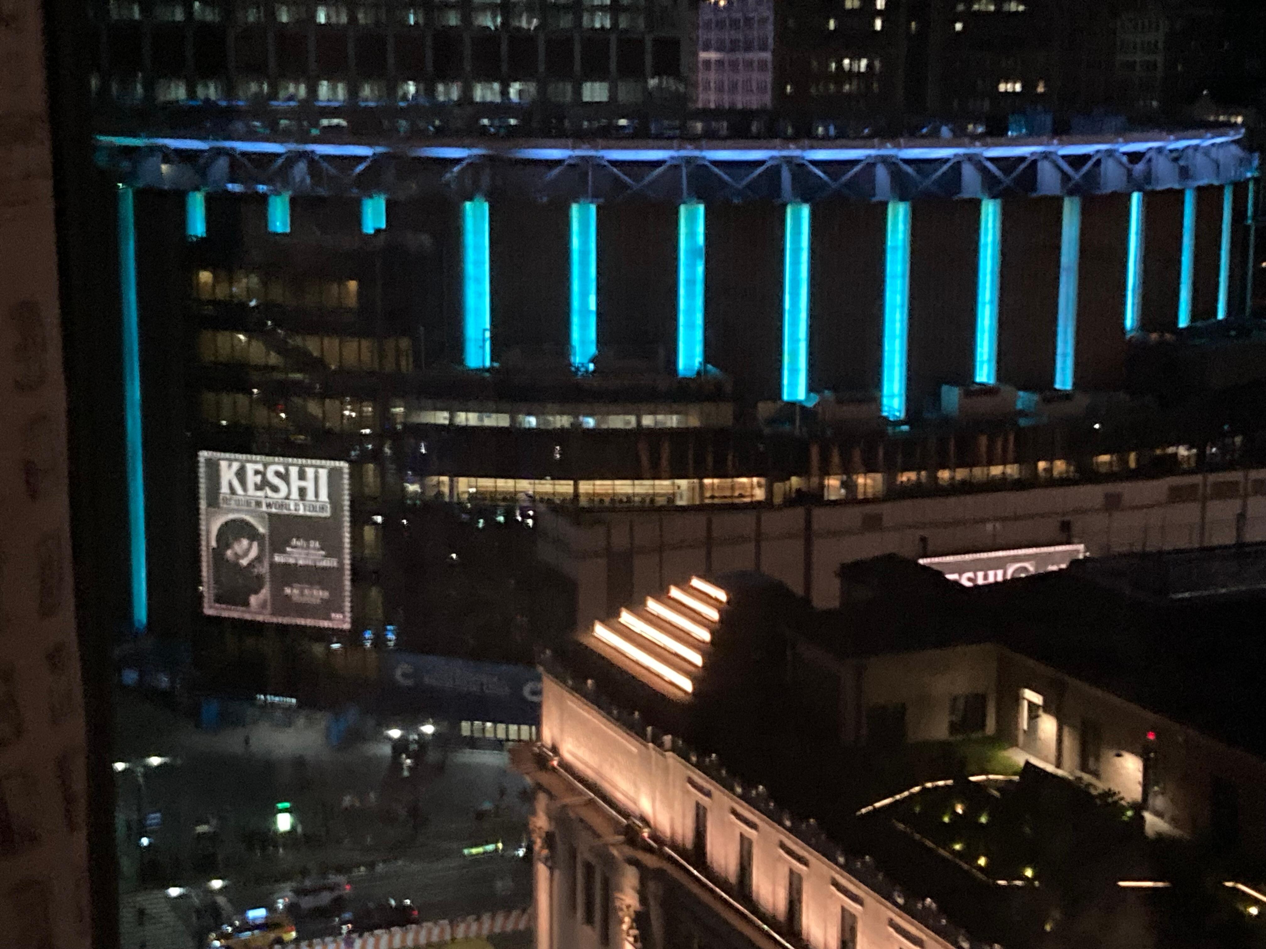 Madison Square Gardens -view from our room