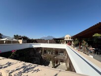 Rooftop breakfast