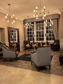 Lounge nära receptionen