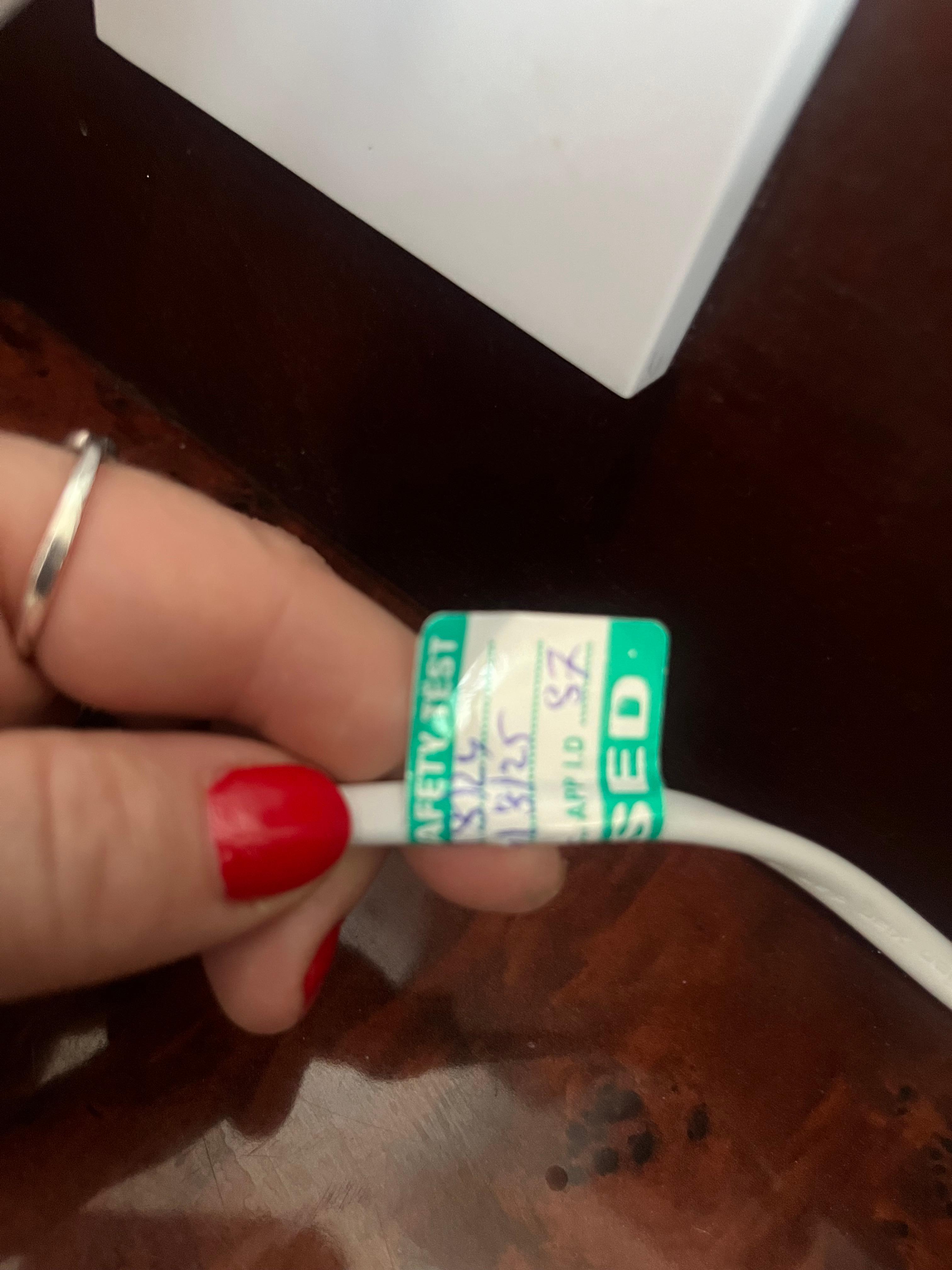 Outdated electrical check