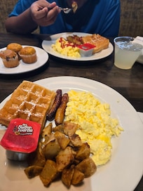 BREAKFAST AT THE EMBASSY.