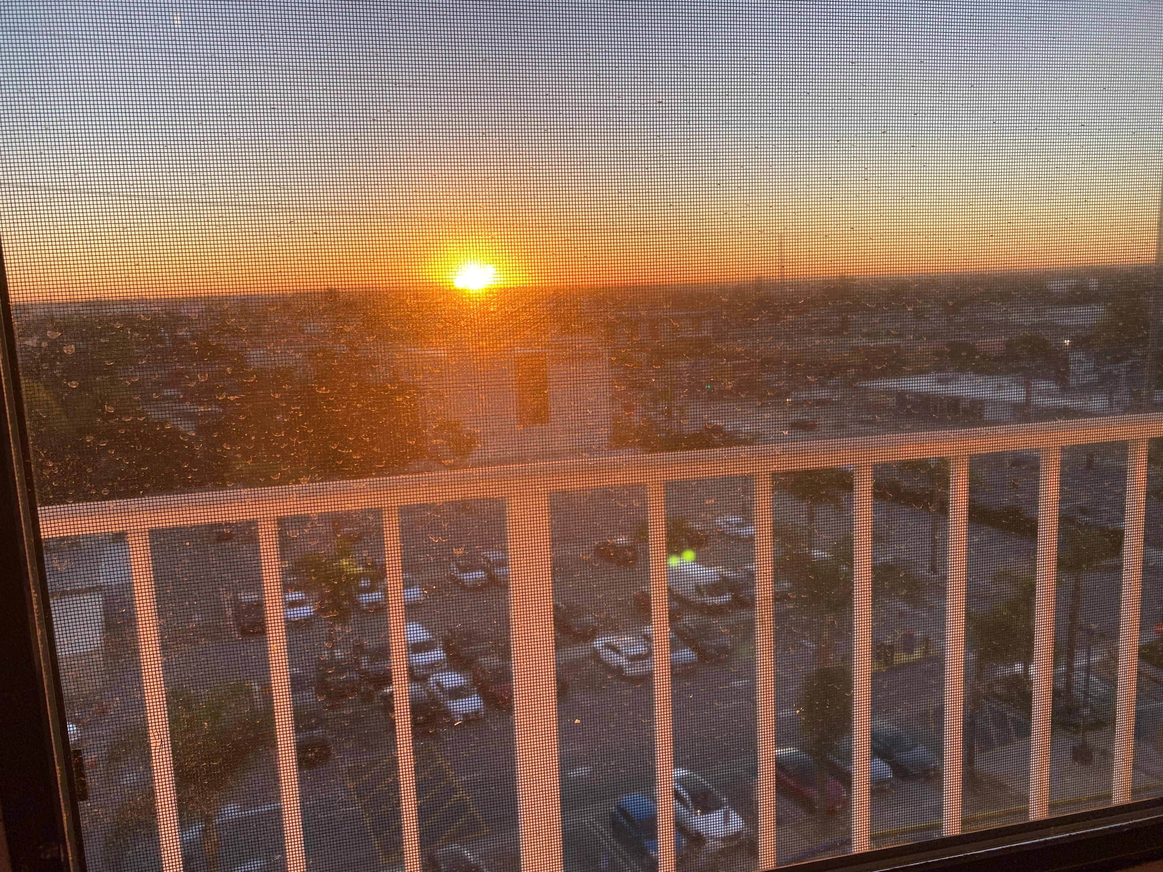 Enjoying the sunset and sunrise! 