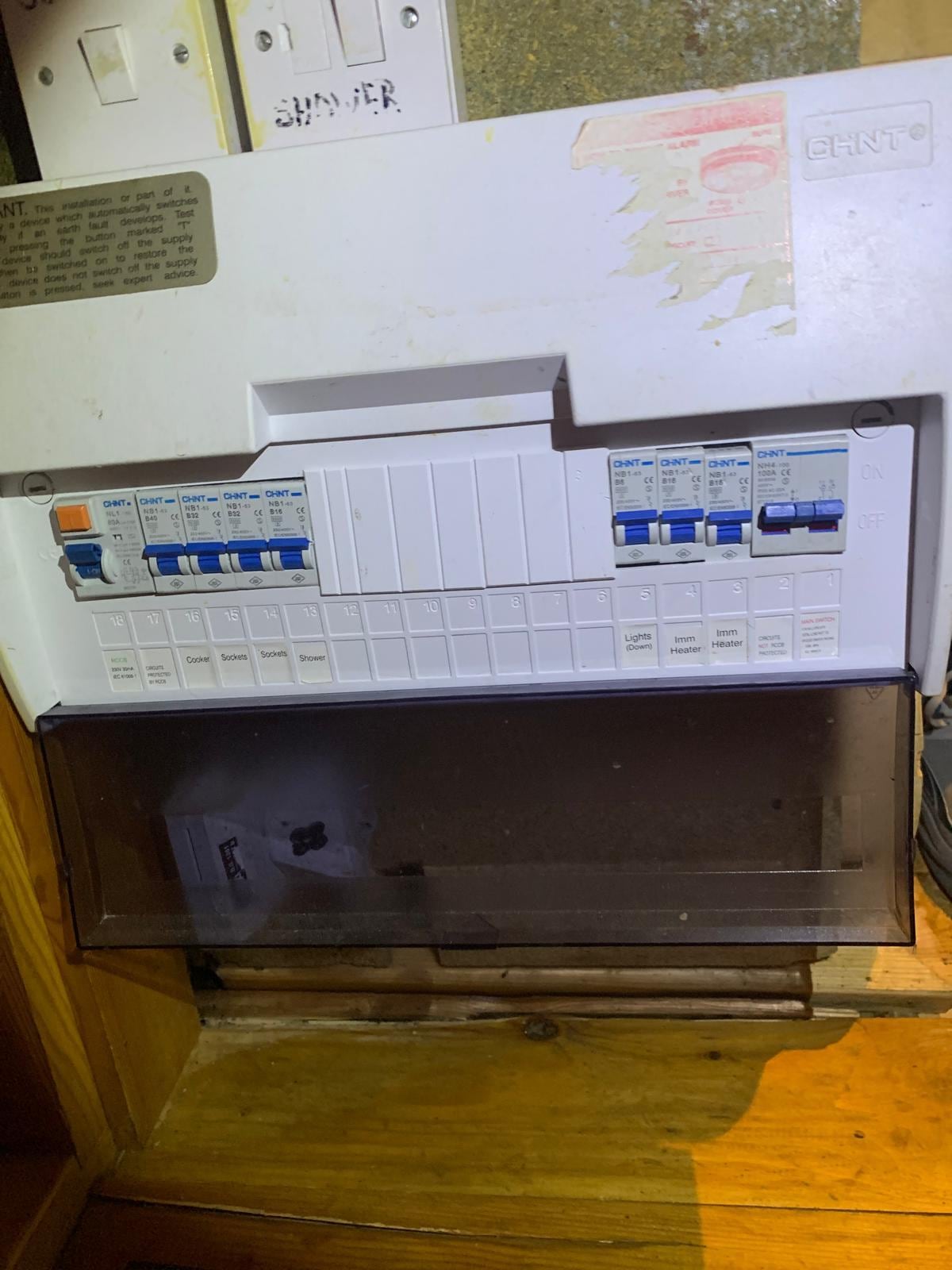 Panel that nobody told us WE needed to turn on. No heat no power til we figured it out. 